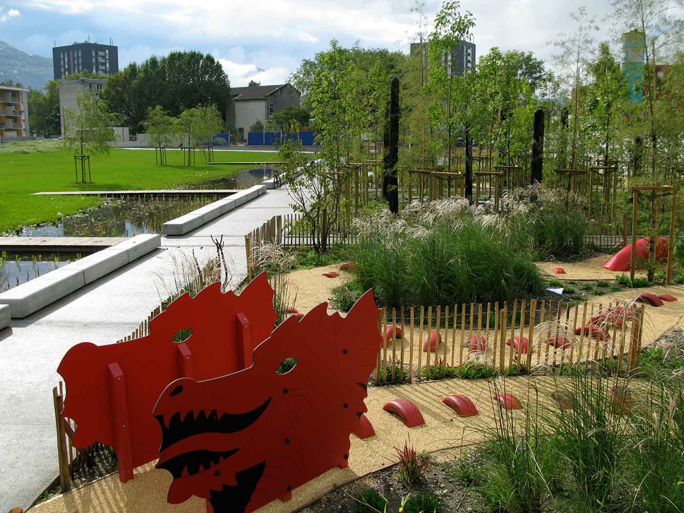 Parc urbain Ouagadougou - ADP DUBOIS Paysage et Urbanisme